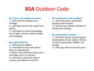 BSA Totin Chit Training material | PPTX