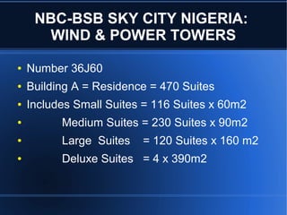 BSB SKY CITY NIGERIA DEVELOPMENT CLUB | PPT
