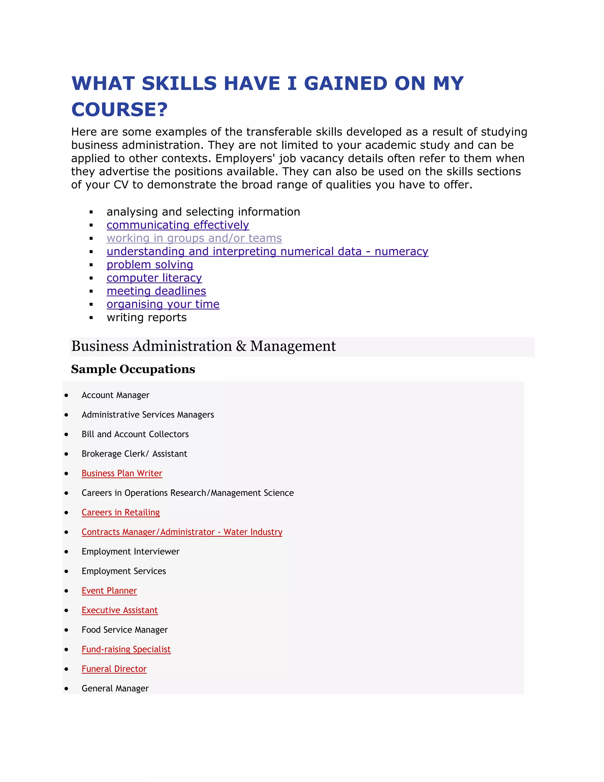 Bsba orientation | DOCX