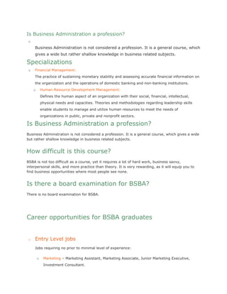 Bsba orientation | DOCX