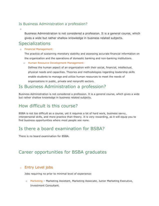 Bsba orientation | DOCX
