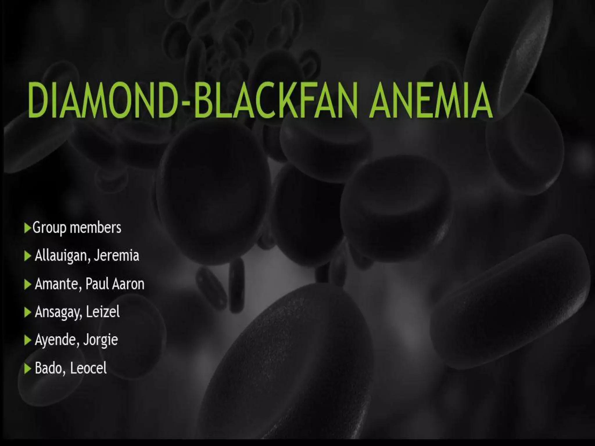 Diamond Blackfan Anmie