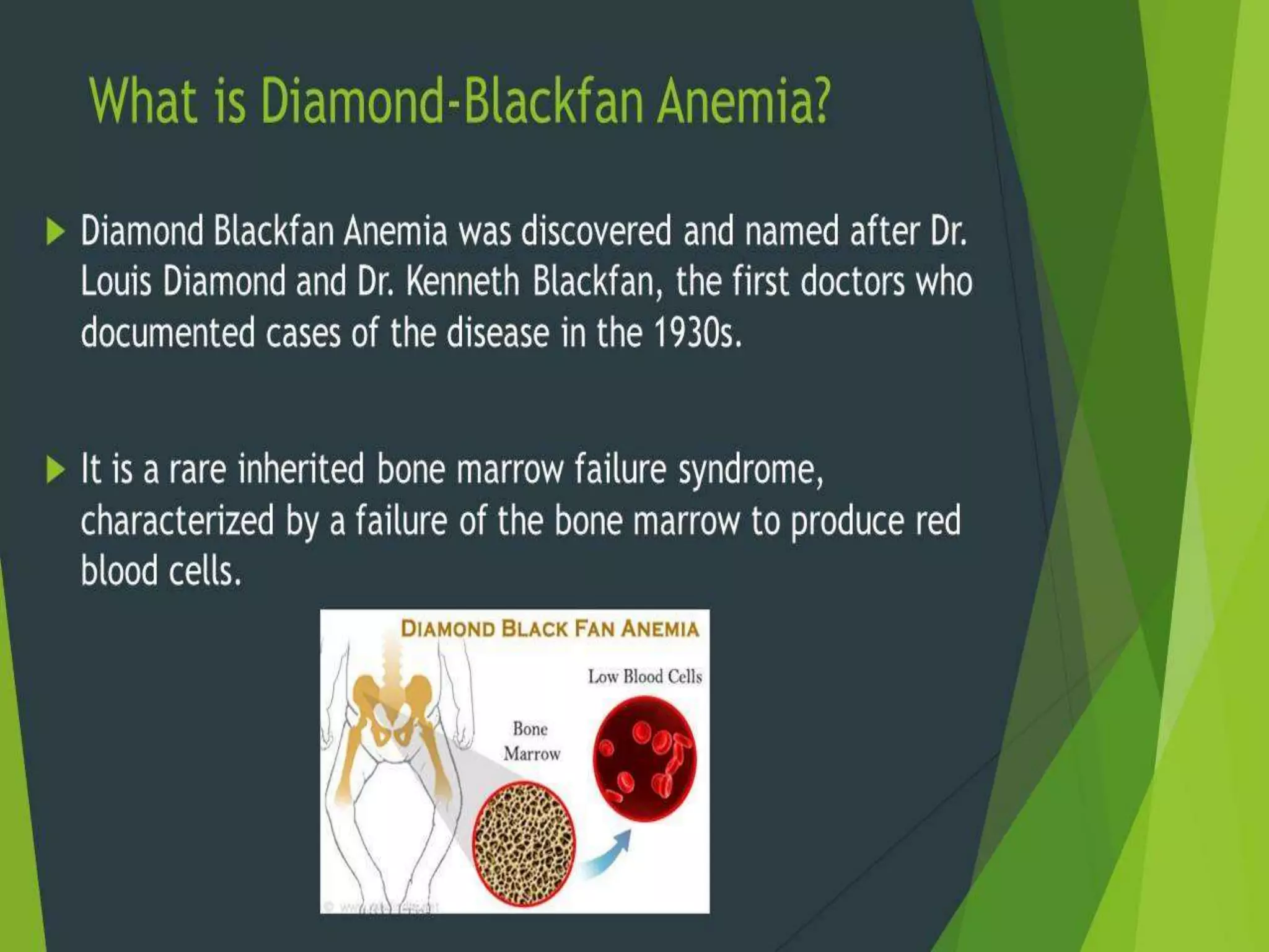 diamond-blackfan anemia | PPTX