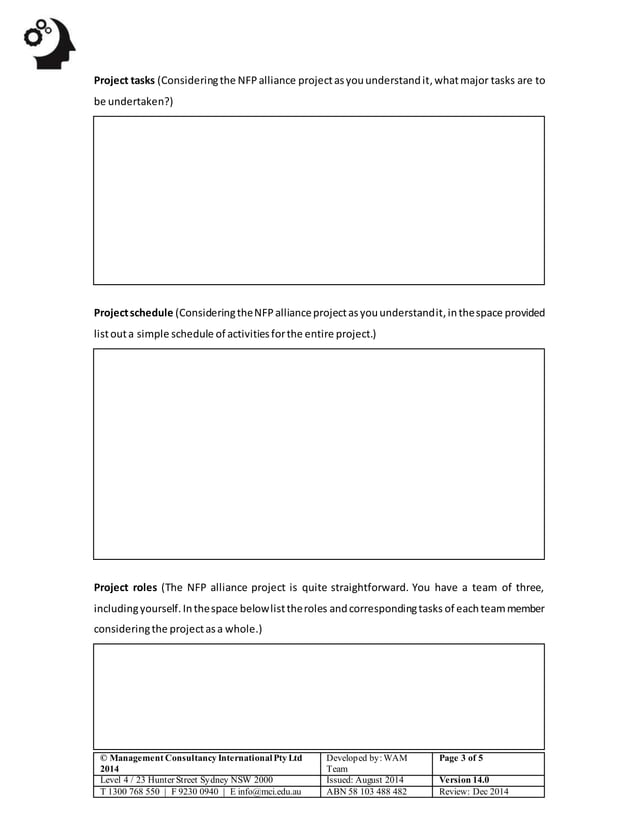 Bsbpmg522 a wam assessment task 1 v1.0 study | DOCX | Technology ...