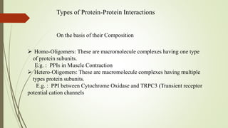 Protein-Protein Interactions (PPIs) | PPTX