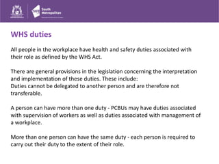 WHS - Session 2 Hazards and Risks | PPT