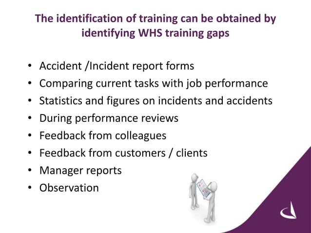 BSBWHS412 - Assist with workplace compliance with WHS laws | PPTX