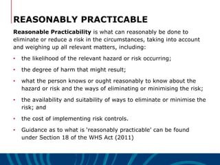 BSBWHS501presentation1 | PPTX