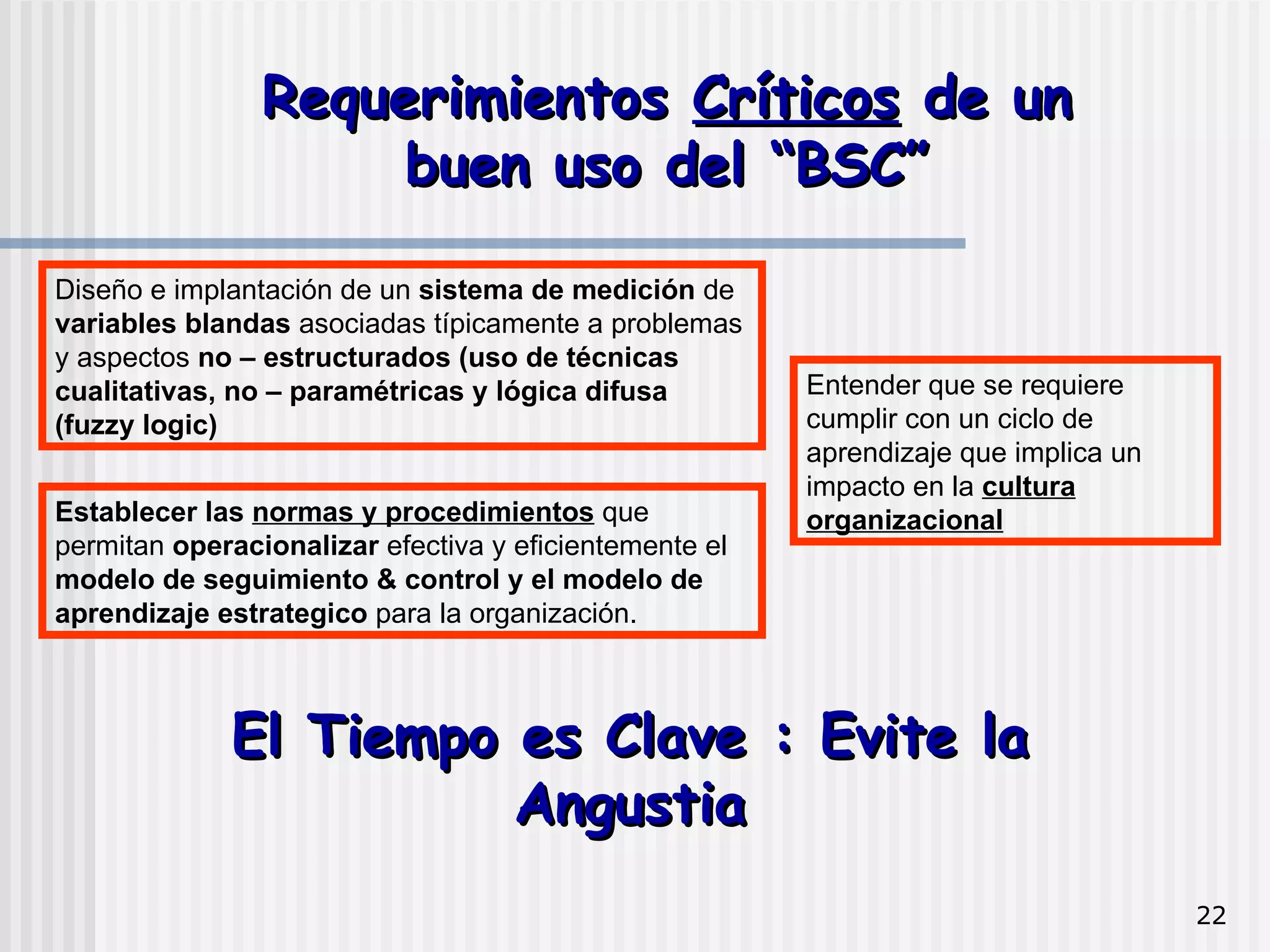 Que es el BSC | PPT