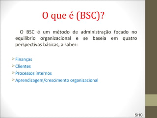 BSC - Balanced ScoreCard | PPT