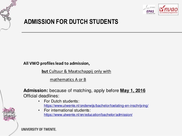 Relatie hoogbegaafde partner: Utwente how to apply