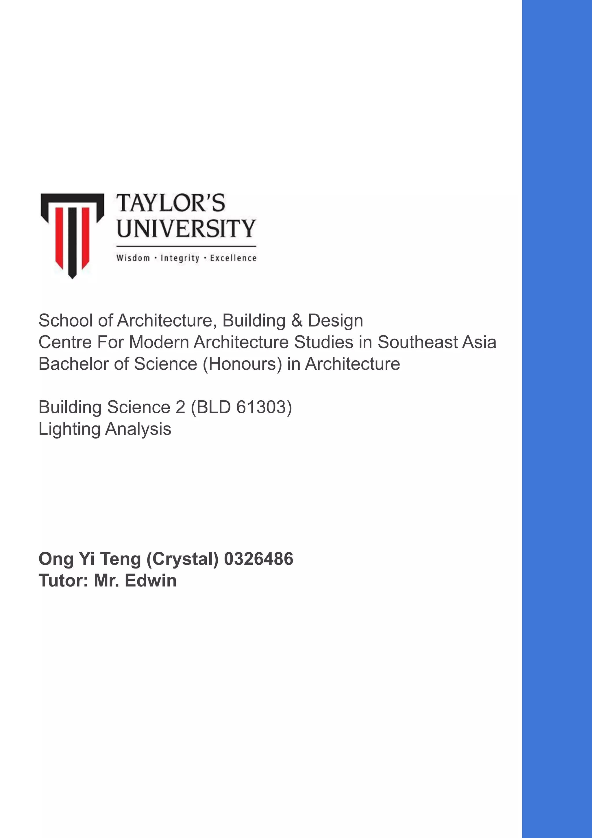 Building Science Project 2 | PDF