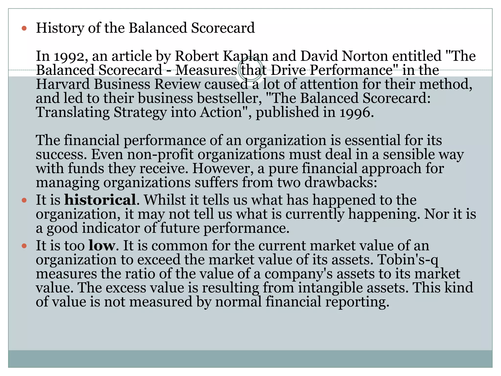 Balance Score Card - Performance Appraisal | PPTX
