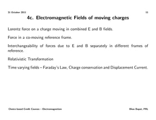 B sc ama-emtheory | PDF | Physics | Science