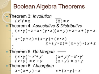 B sc cs i bo-de u-ii logic gates | PPTX