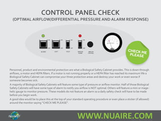 Tips for Working Safely in your Biosafety Cabinet | PPTX