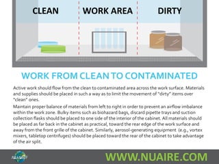 Tips for Working Safely in your Biosafety Cabinet | PPTX