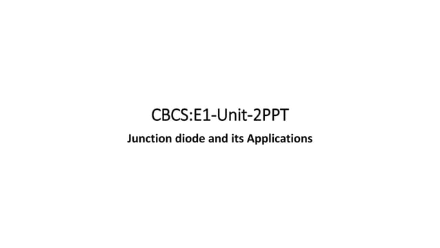 Bsc 1 Cbcs E1 Unit 2 Ppt