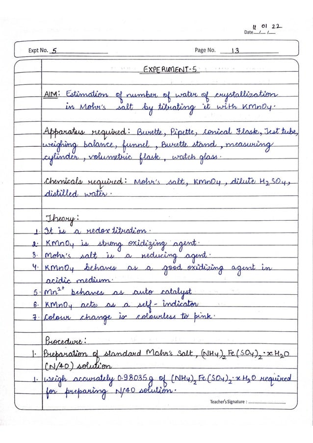 BSC 1st year Chemistry Practical 1 .pdf | Graphics Software | Computer ...