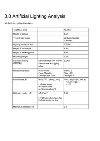 Building Science 2 - Integration Project (Report) | PDF | Interior ...