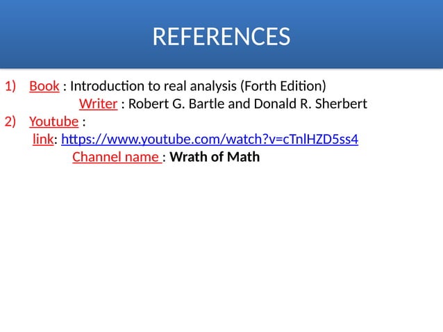 Real analysis | limit of a sequence |ppt | PPT