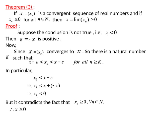 Real analysis | limit of a sequence |ppt | PPT