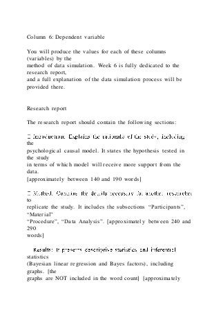 BSC302 Advanced Quantitative Research Methods | DOCX