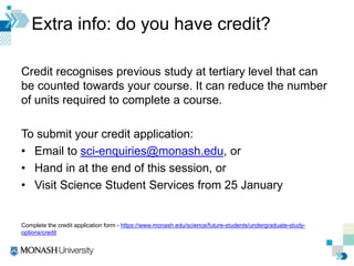 Bachelor of Science Advanced - Global Challenges (Honours) | PPTX