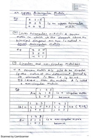 BSc(Agriculture)_Elementary Mathematics_Semster-I_Part-I | PDF