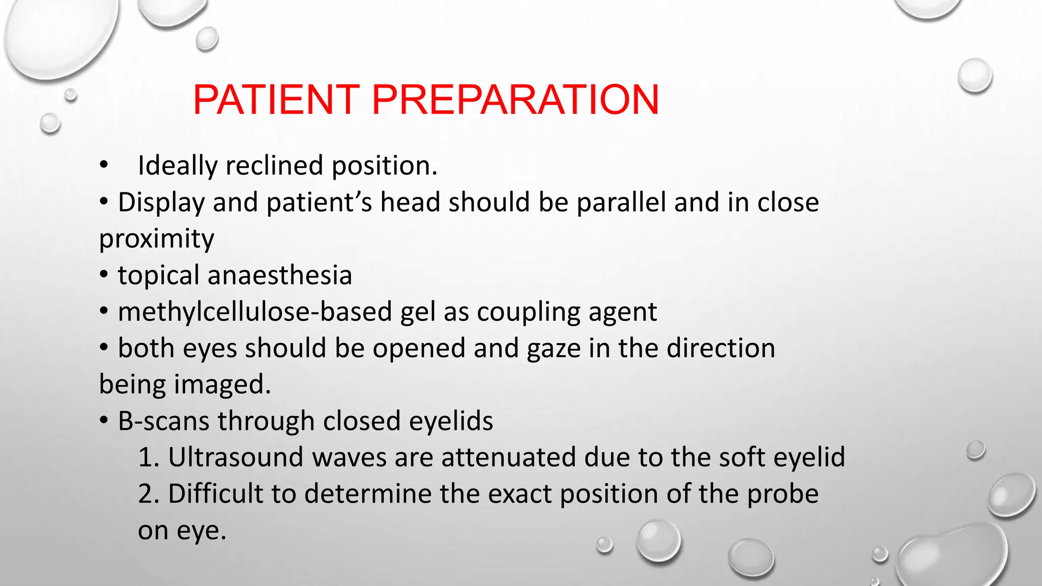 Ultrasound of eye - B scan | PPTX