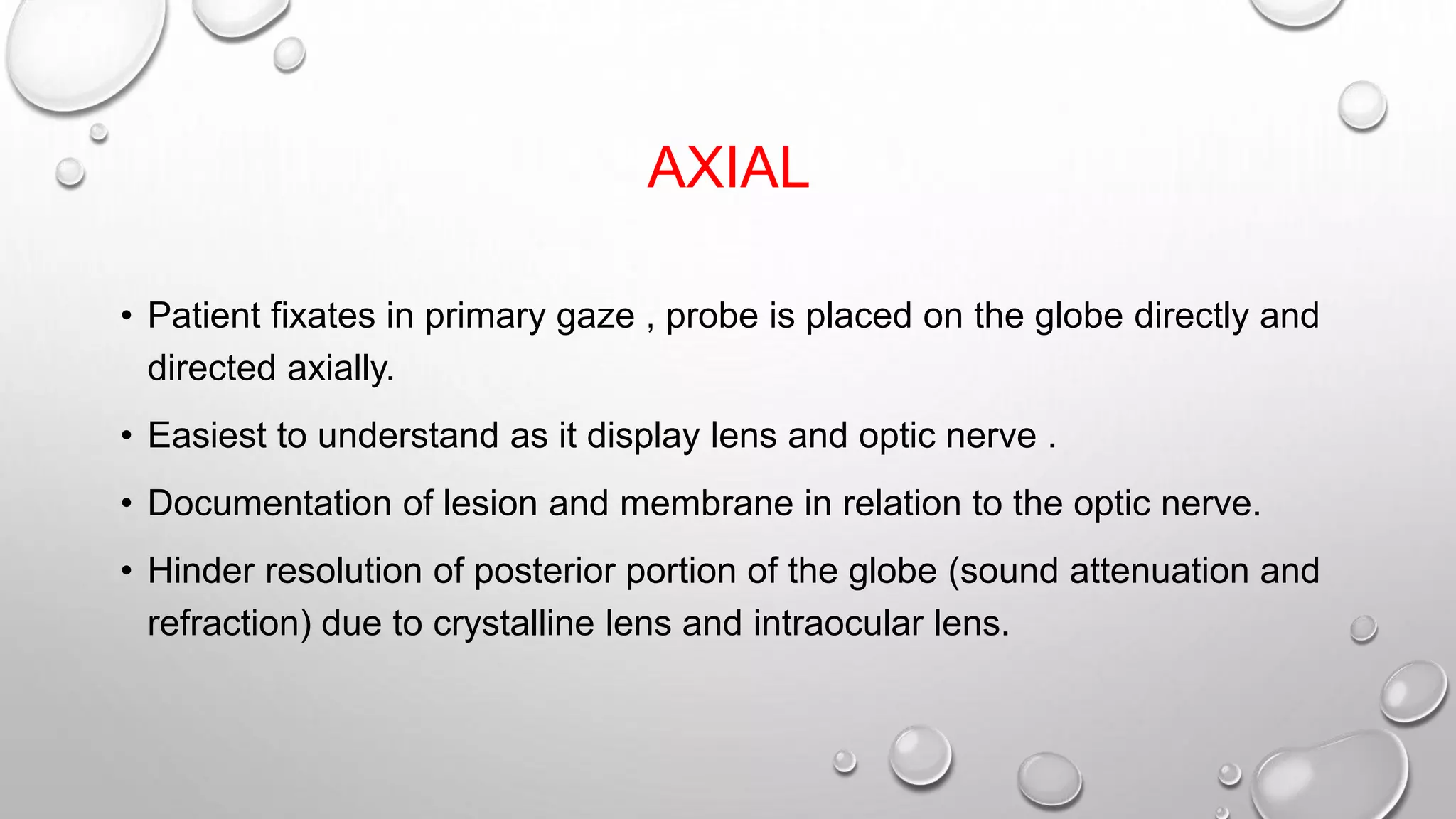 Ultrasound of eye - B scan | PPTX