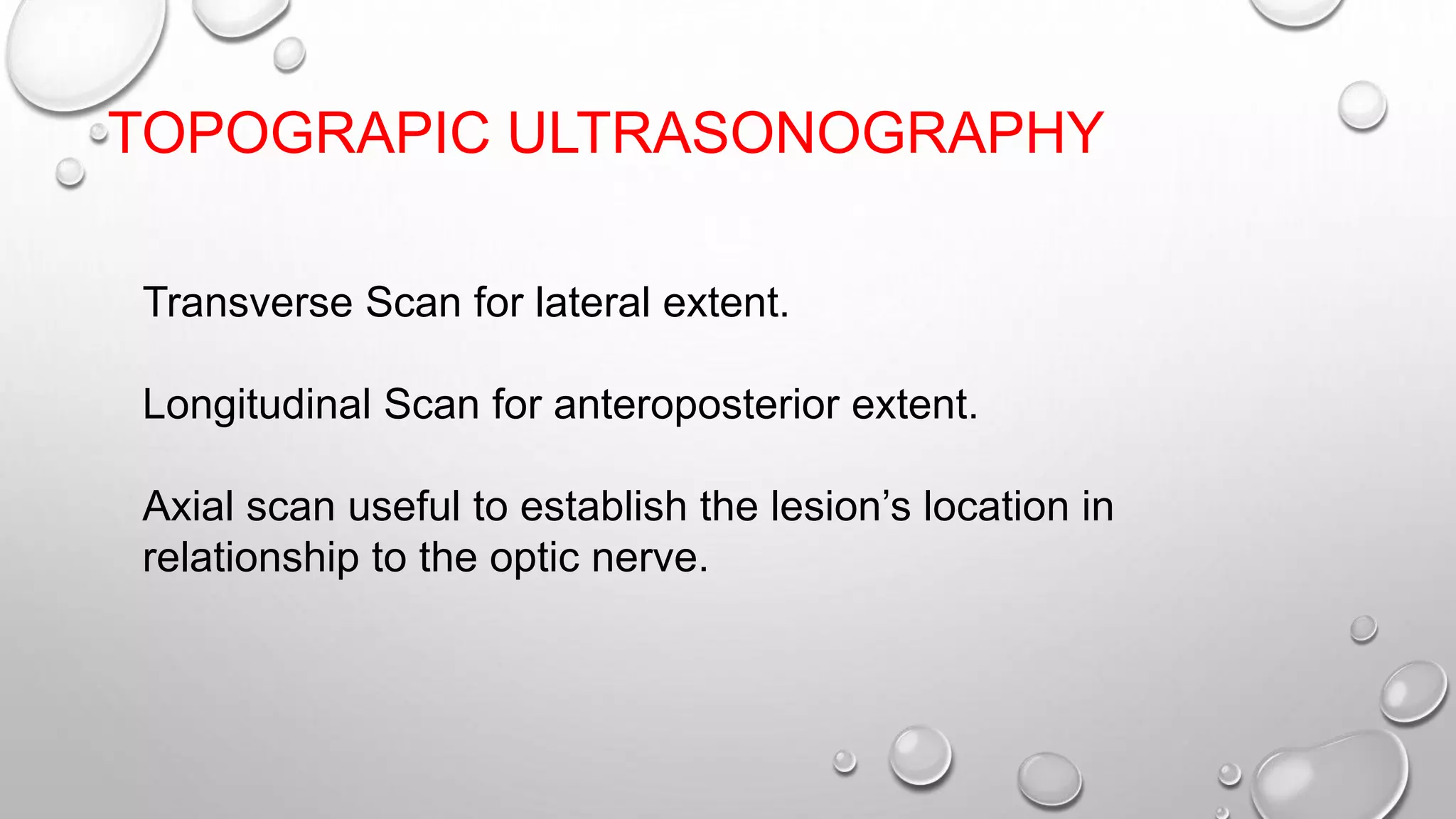 Ultrasound of eye - B scan | PPTX