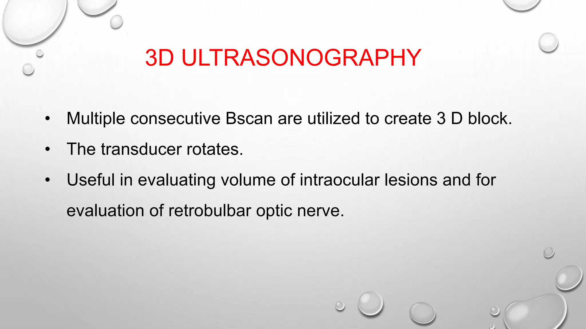 Ultrasound of eye - B scan | PPTX