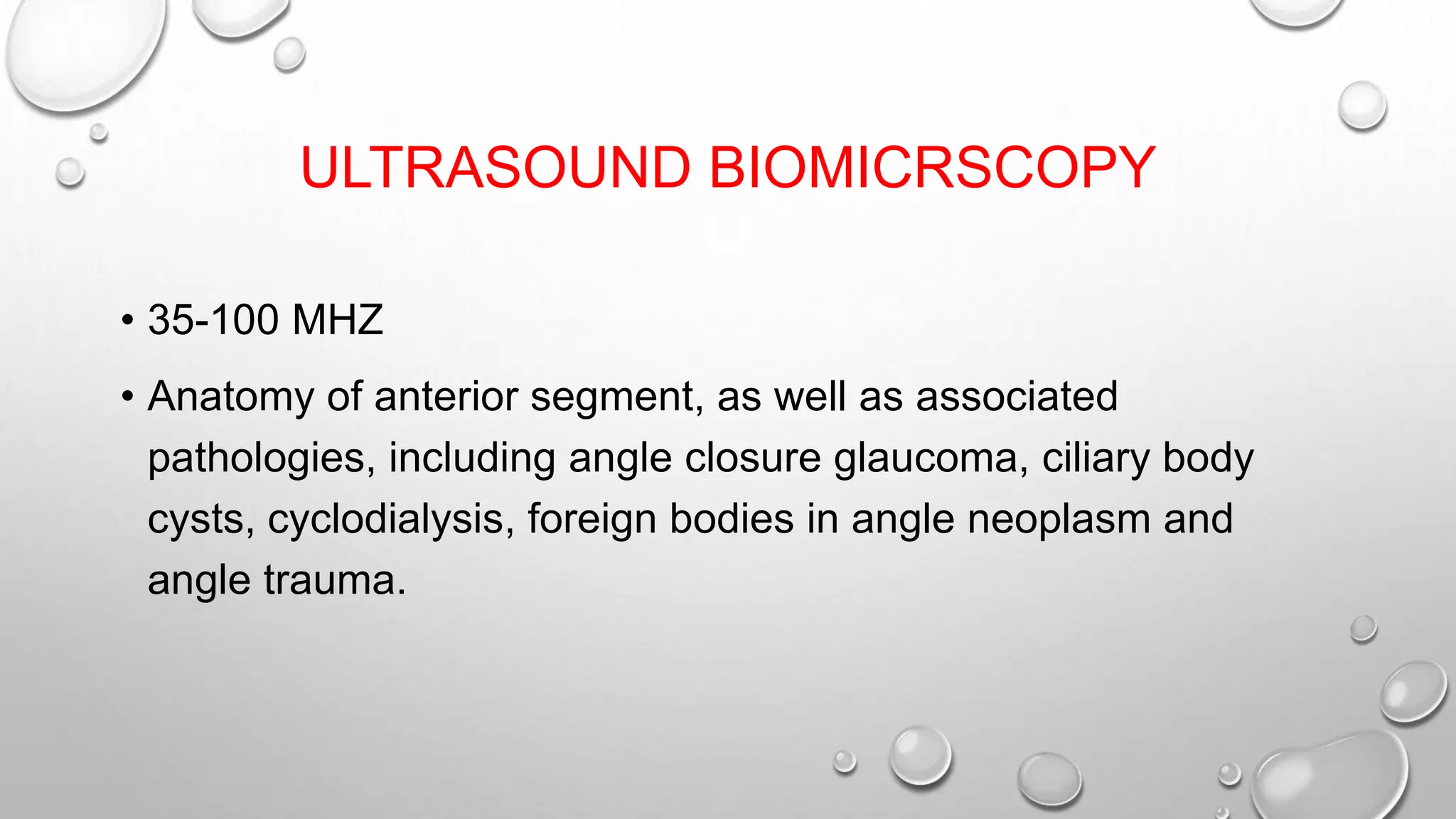 Ultrasound of eye - B scan | PPTX