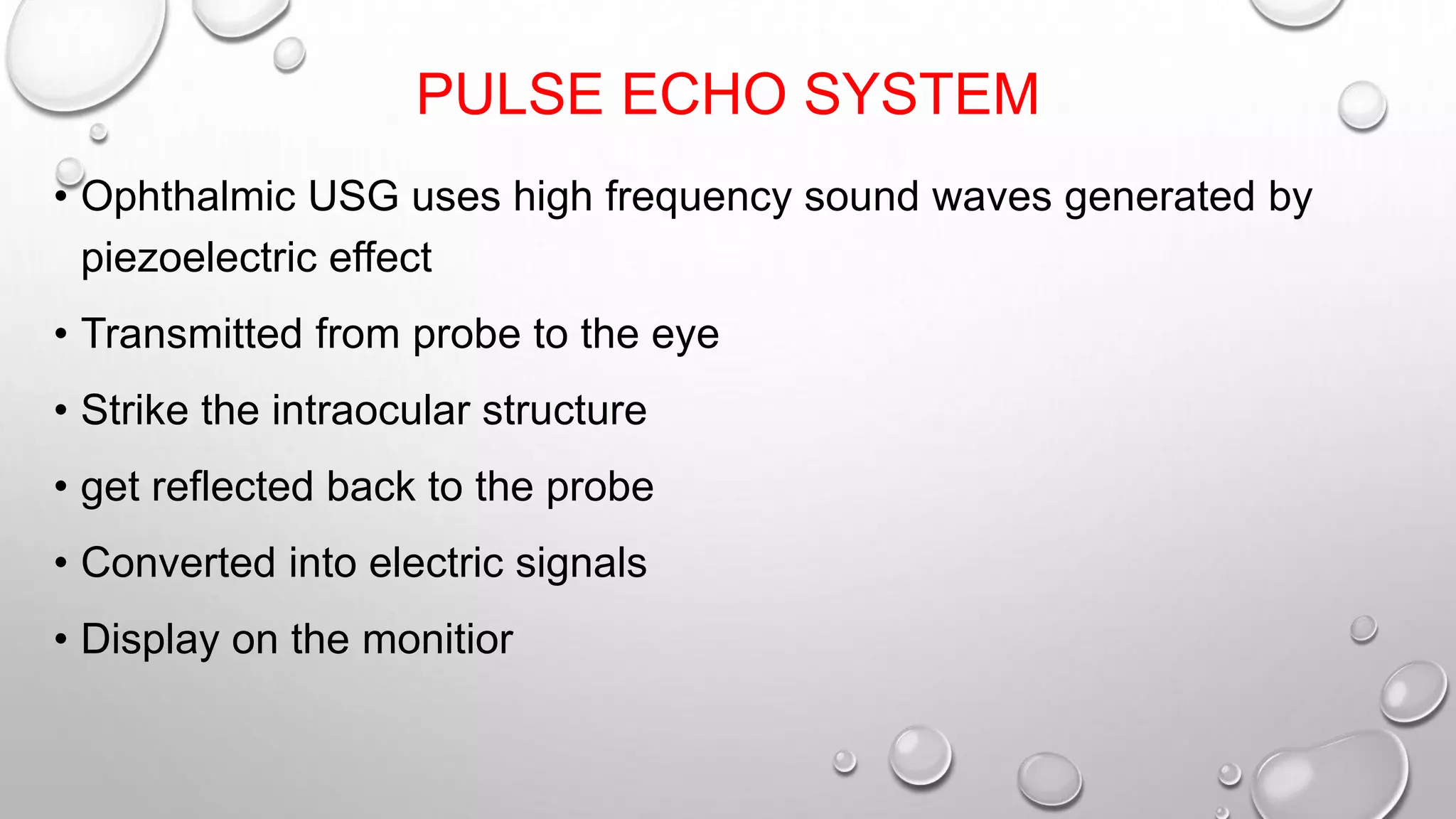Ultrasound of eye - B scan | PPTX