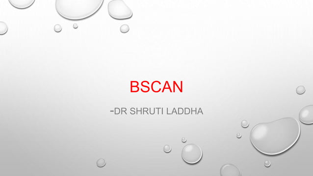 Ultrasound of eye - B scan | PPTX | Digital Audio | Computer Software ...