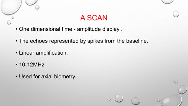 Ultrasound of eye - B scan | PPTX | Digital Audio | Computer Software ...