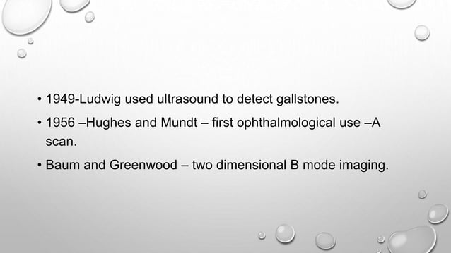 Ultrasound of eye - B scan | PPTX | Digital Audio | Computer Software and Applications