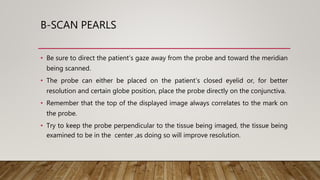B scan clinical cases 2 | PPTX