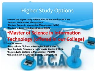 why to do BCA course? | PPT