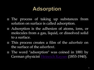 B sc biotech i bpi unit 2 viscosity, adsorption, surface tension and osmosis | PPTX