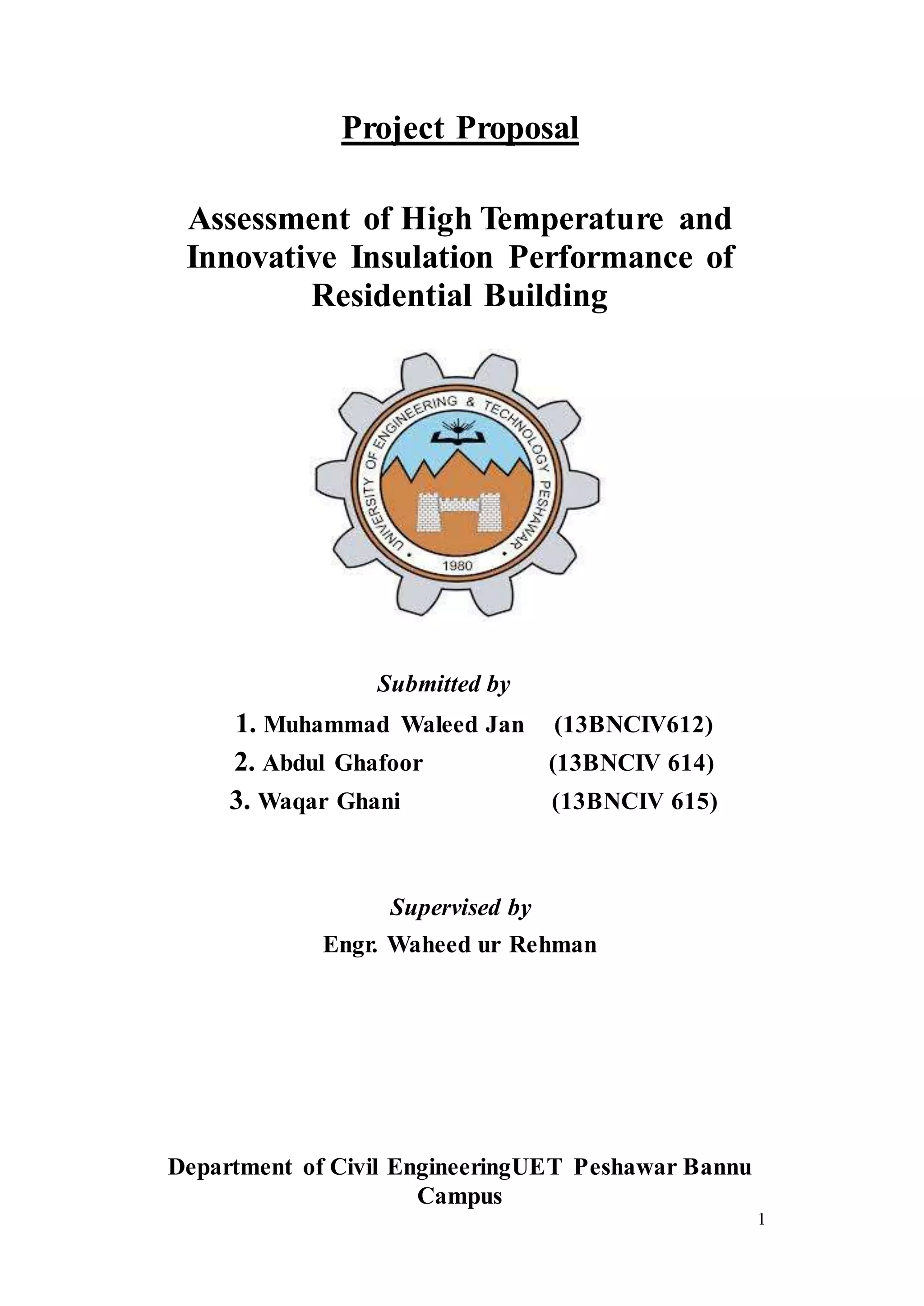 thermal insulation of building | DOCX