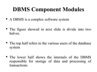 Bsc cs ii-dbms- u-ii-database system concepts and architecture | PPT