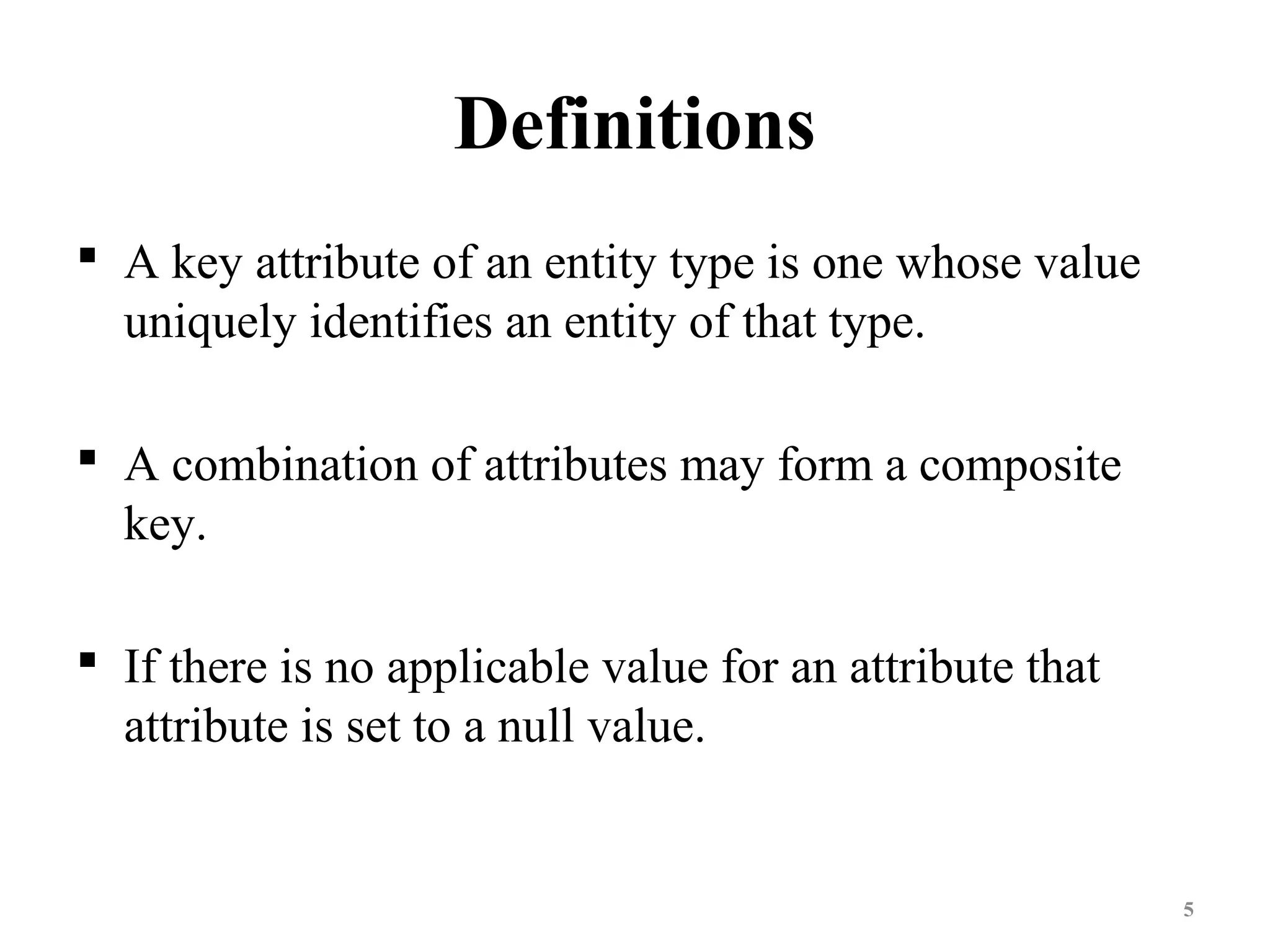 Bsc Cs Ii Dbms U Iii Data Modeling Using Er Model Entity Relationship Model Ppt 