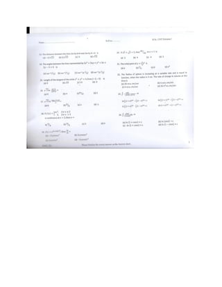 B sc csit-entrance-exam-model-question | PDF
