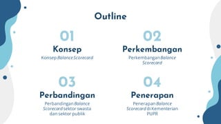 bsc ekonomi balance scorecard bahan tayang paparan presentasi sudah oke ...