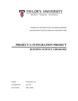 BUILDING SCIENCE INTEGRATION PROJECT | PDF