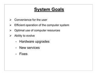 introduction to operating system | PPT