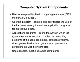 introduction to operating system | PDF | Computing | Technology & Computing
