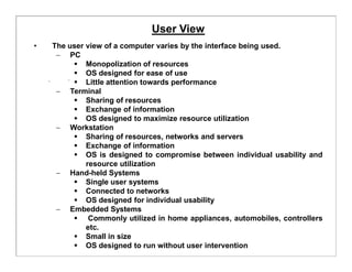 introduction to operating system | PDF